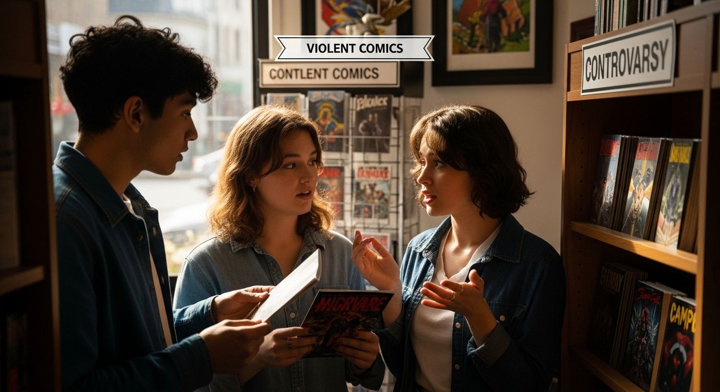 Understanding Violent Comics and Controversy in Art – The Mansion Press