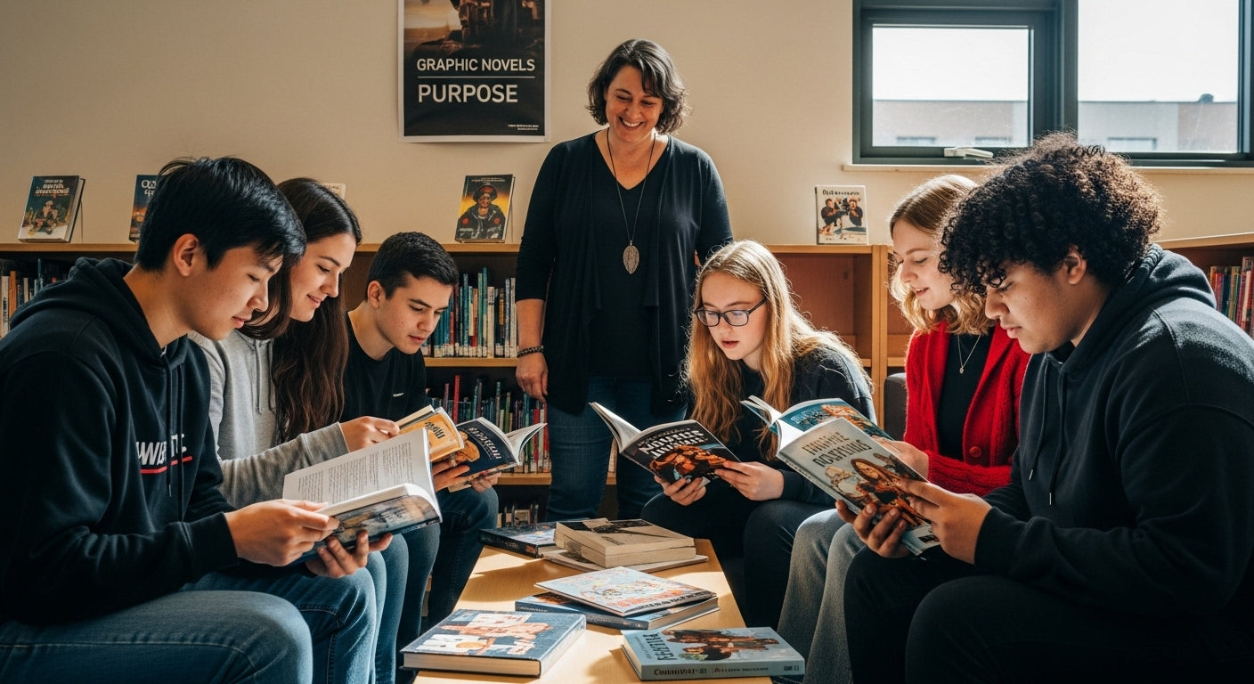 Understanding the Purpose of Graphic Novels – The Mansion Press