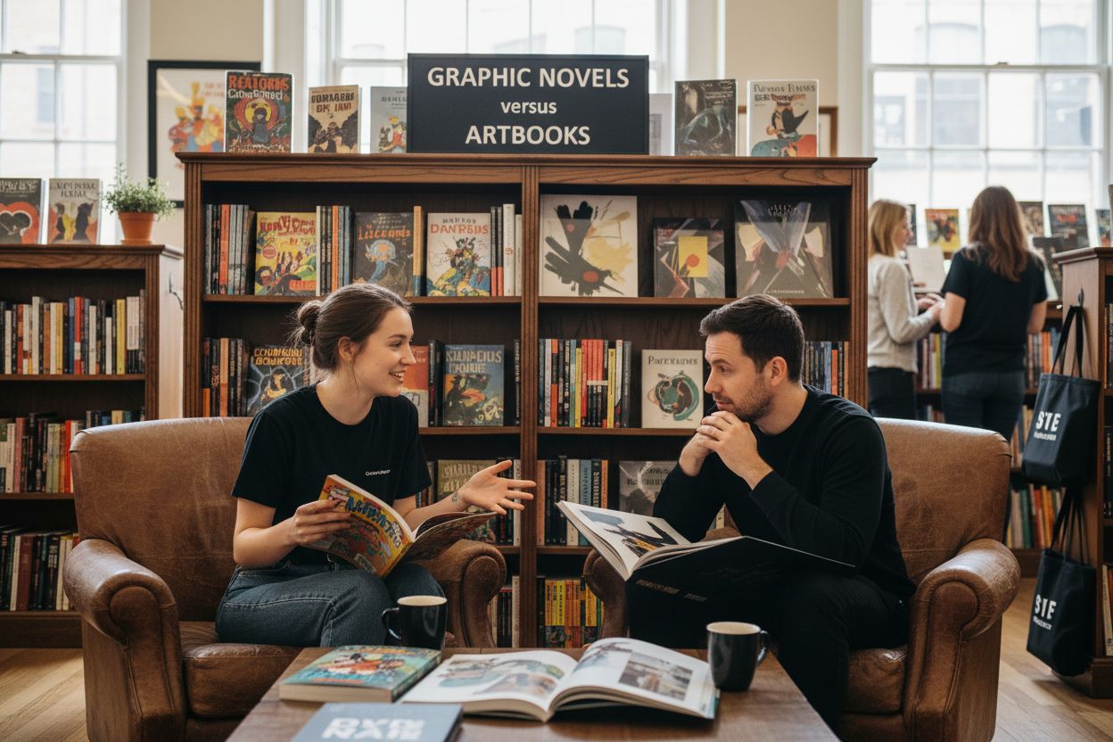 Understanding Graphic Novels versus Artbooks Explained – The Mansion Press