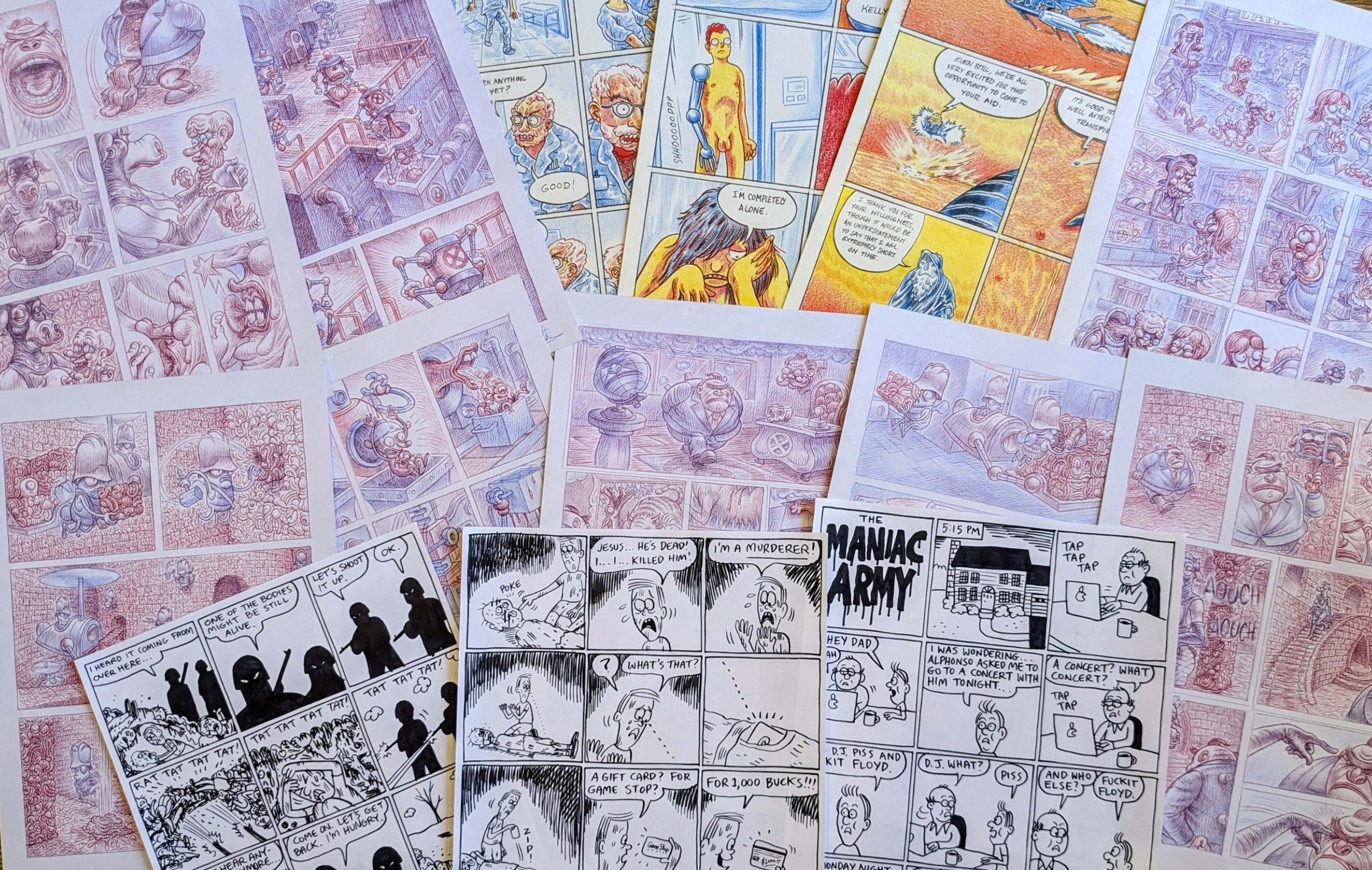 All original arts – The Mansion Press