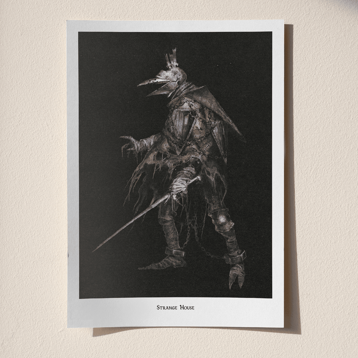 The Candle Wraith – Limited Art Print by Strange House | The Mansion Press