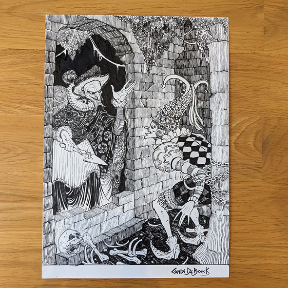 Hernàn Conde de Boeck Original Art ( artwork from Vampires & Other ...